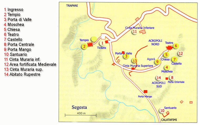 Visitare Area Archaeologica Segesta Sicily Pictures
